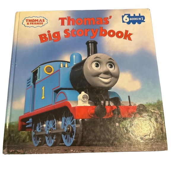 Thomas & Friends | Toys | Thomas Friends Big Storybook Red And Blue ...